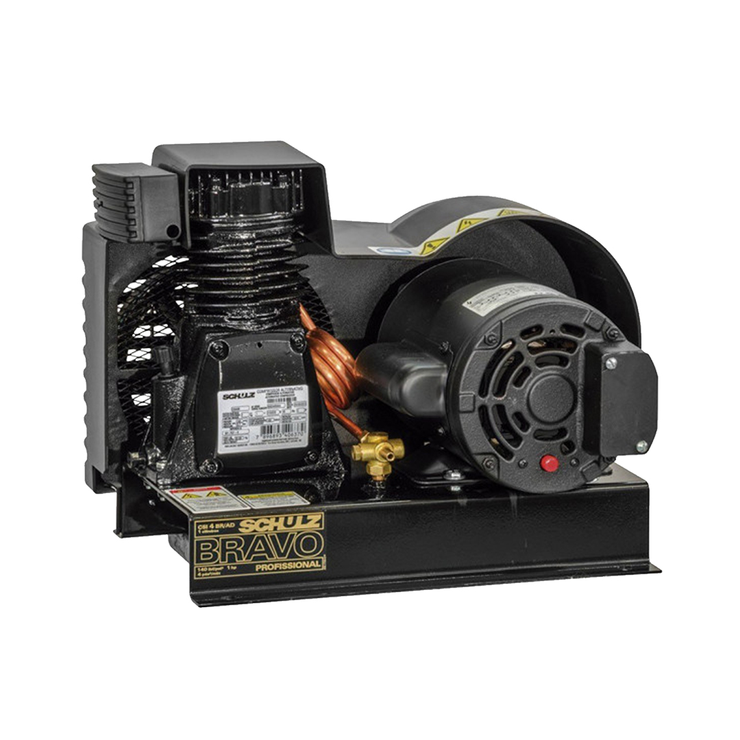 Compressor de Ar Direto Schulz CSI 4BR AD 3,6pcm 1HP Monofásico 220V ...