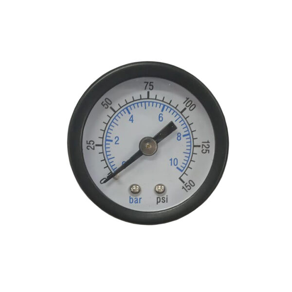 Manômetro de Pressão 1/8″ Horizontal 150 psi 10 Bar – Hidrochagas ...