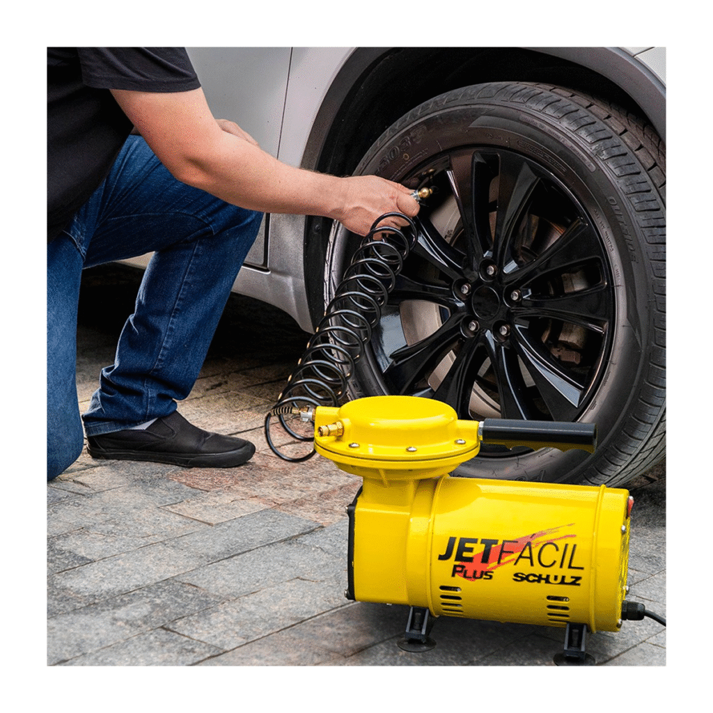 Compressor Ar Direto Schulz Jet Facil Plus MS2.3 Com Kit de acessorios ...